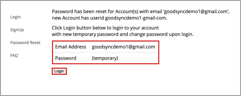 How to reset my GoodSync Account password – GoodSync