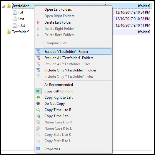 Filters – GoodSync