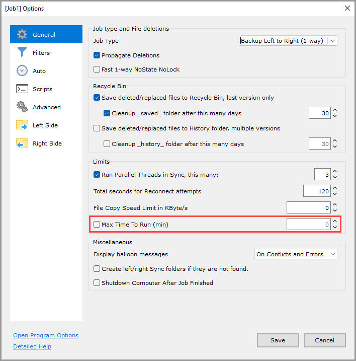 General – GoodSync