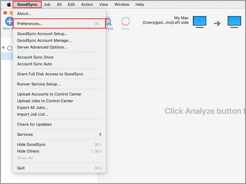 How Can I Configure My Proxy Settings Goodsync