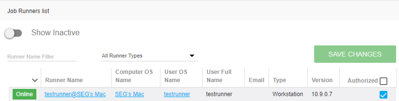 User Setup (Mac) – GoodSync